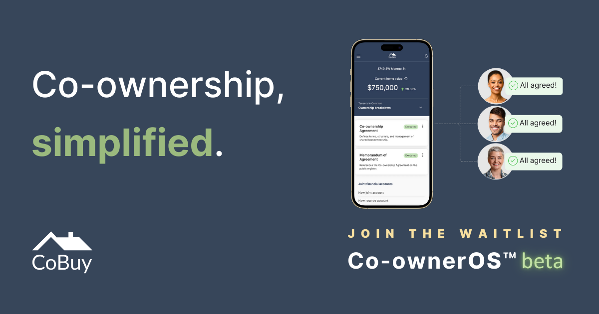 Home Co-ownership with Family, Made Easy • CoBuy